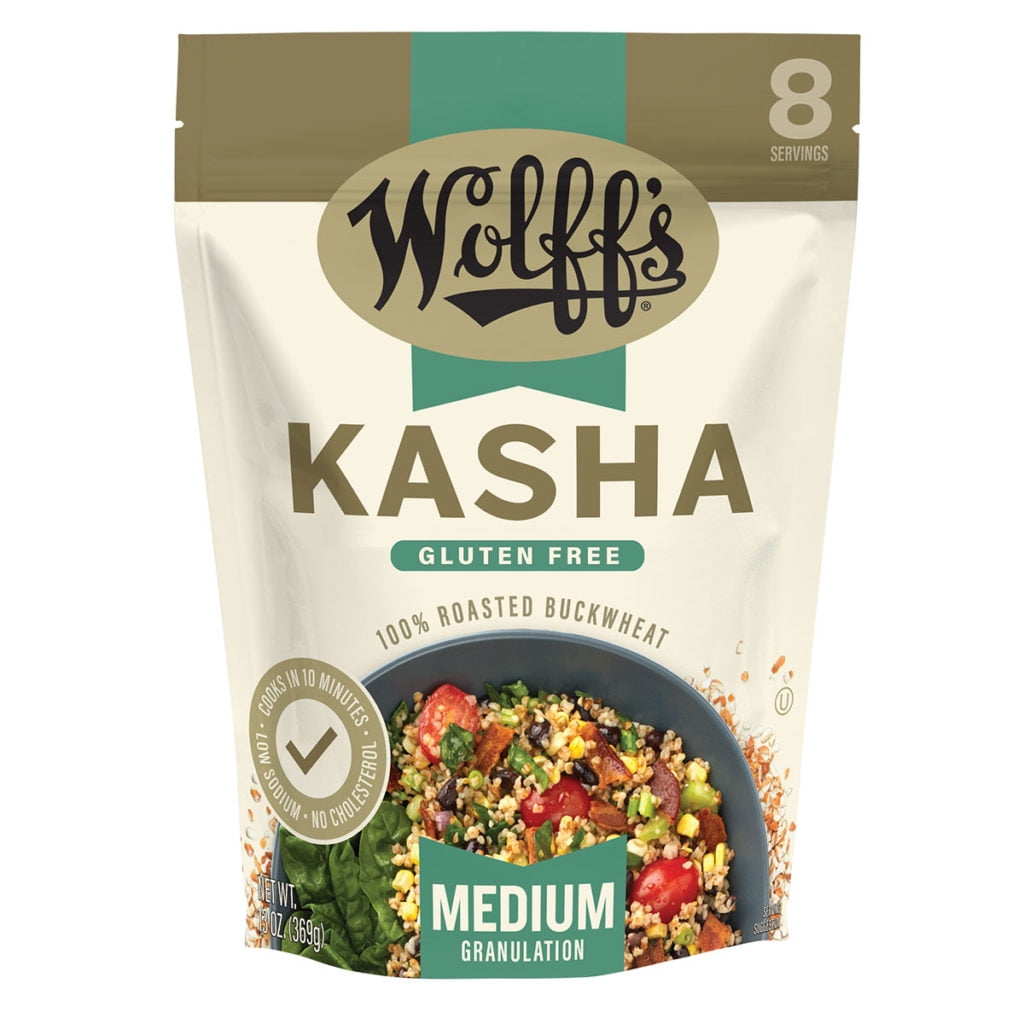 Pack of 6, Wolff's Kasha Medium Buckwheat, 13 oz - Walmart.com