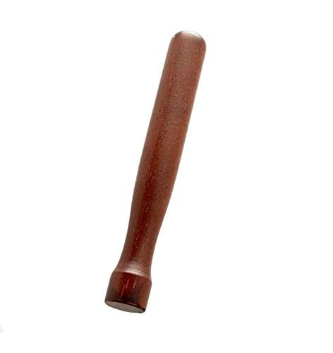 (Pack of 6) Wooden Muddler for Cocktails Flat Head Bar Muddler ...