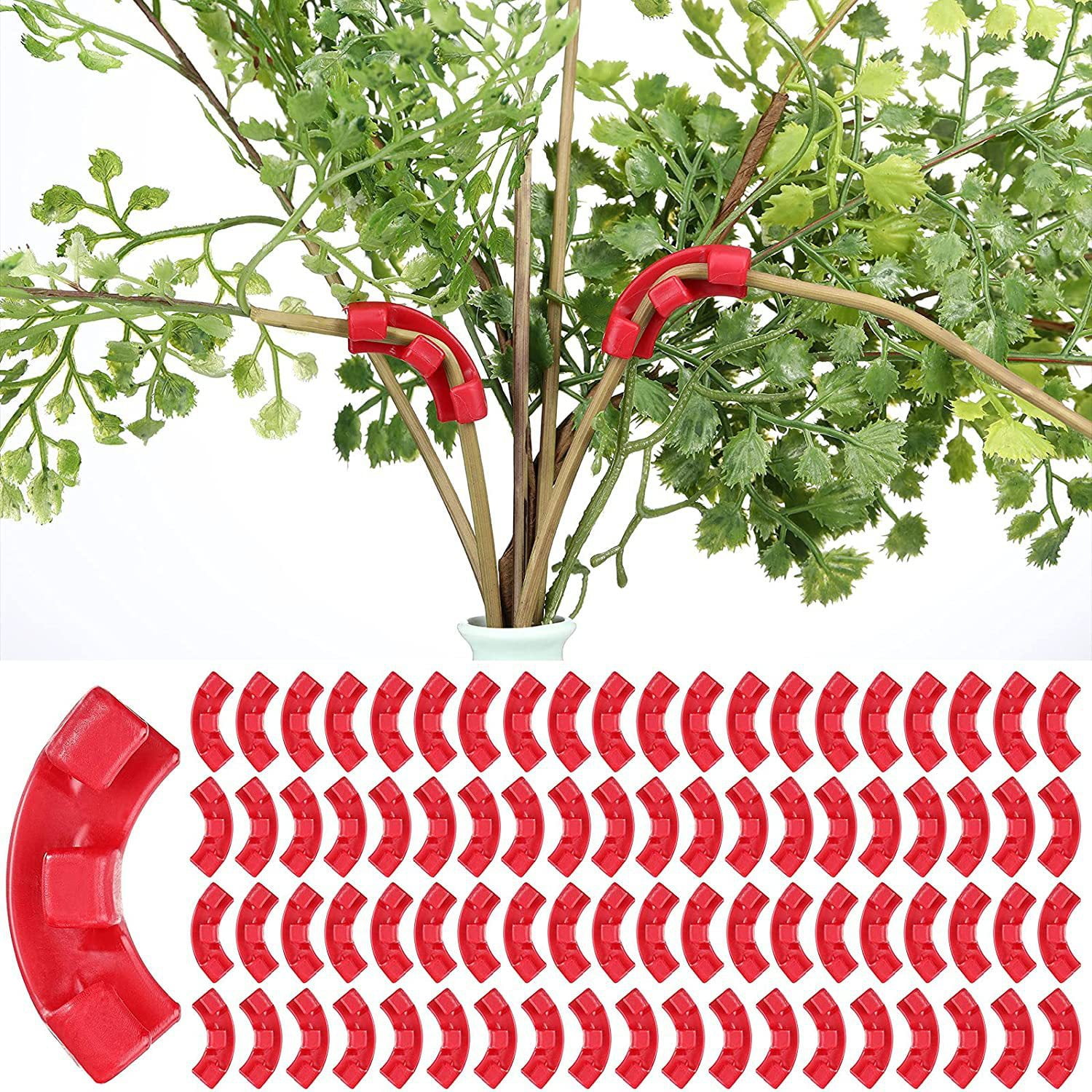 Pack of 60 90 Degree Plant Grow Clips - For Low Stress Plant Control ...