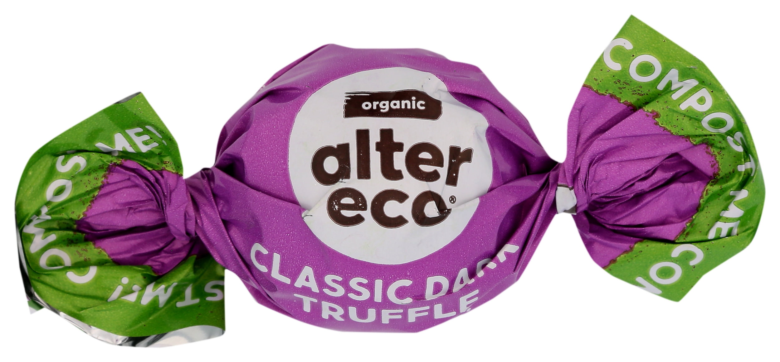Pack of 60, Alter Eco Organic Classic Dark Chocolate Truffles, 0.42 oz ...