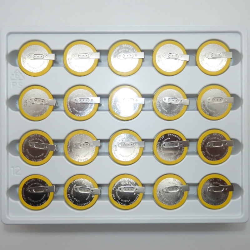 Pack of 60 Panasonic Replacement Coin/Button Battery BR2325-HCN ...