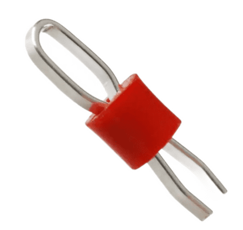 Pack of 7 5010 Red PC Test Point, Multipurpose Phosphor Bronze Silver ...