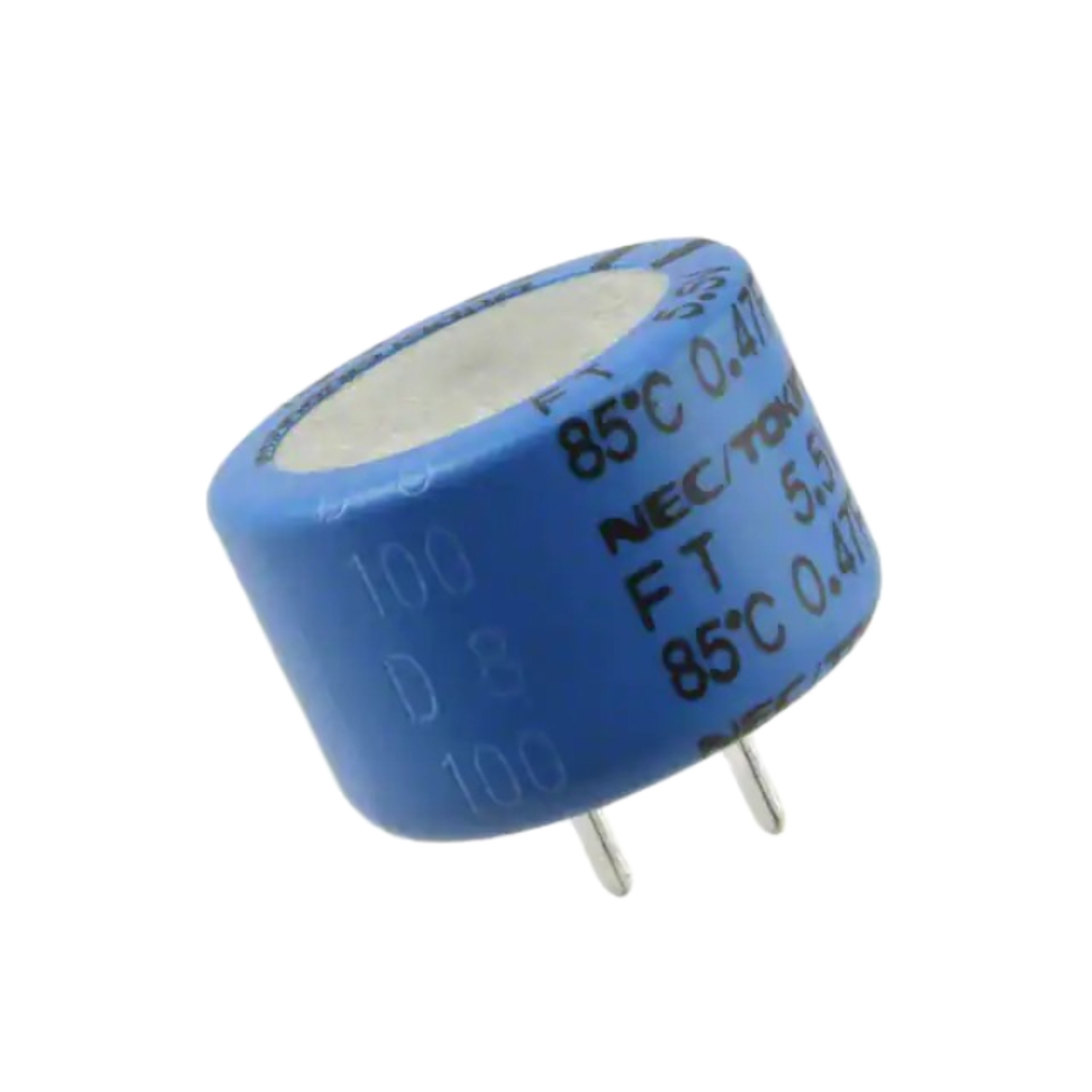 Pack of 7 FT0H104ZF Supercapacitor 100 mF (EDLC) 5.5 V Radial, Can ...