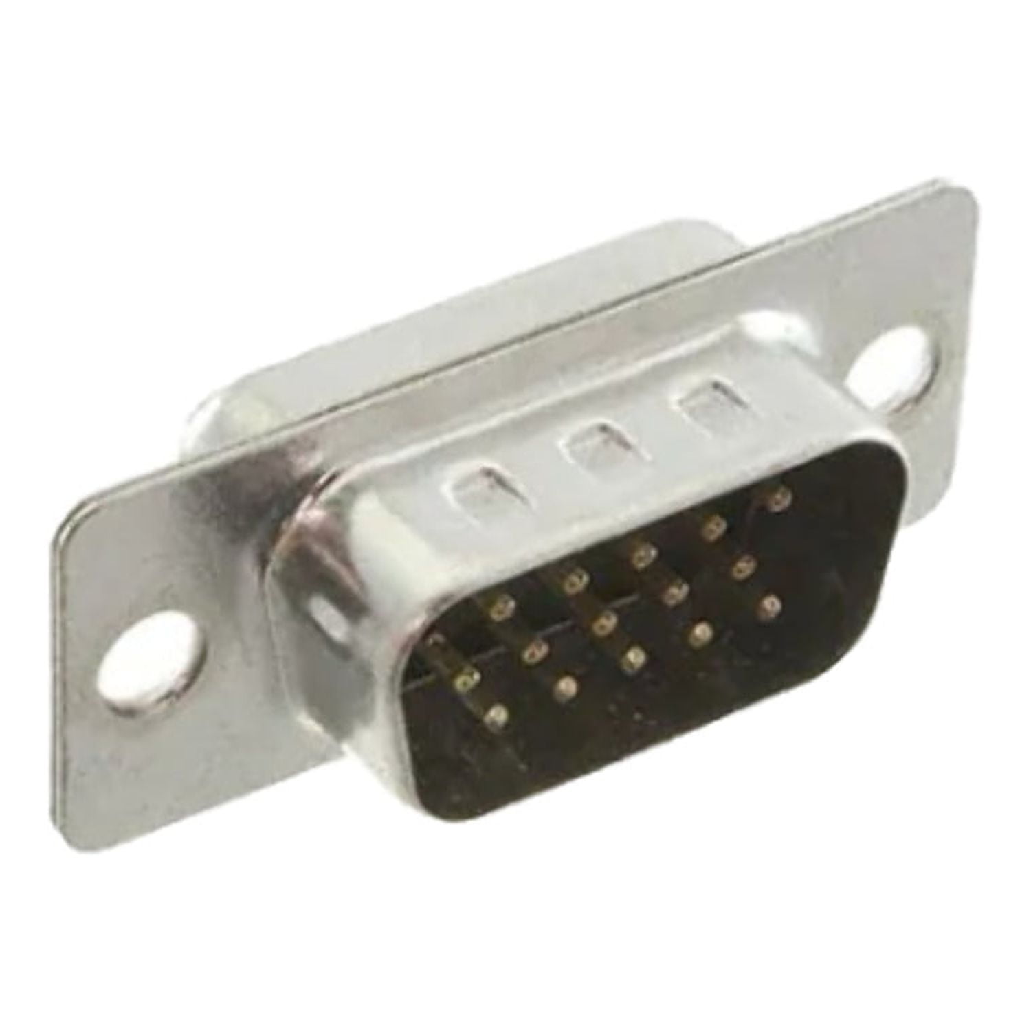 Pack of 7 HDT15-PD D-Sub 15 Position, High Density Plug, Male Pins ...