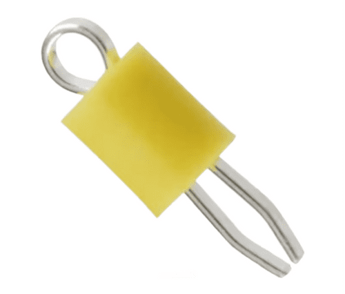 Pack of 8 5004 Yellow PC Test Point, Miniature Phosphor Bronze Silver ...