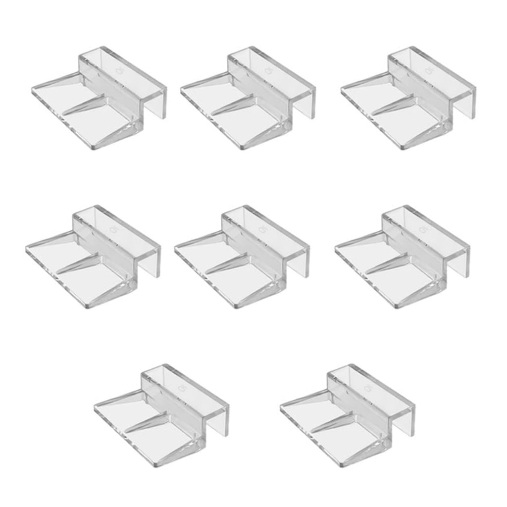 Pack of 8 Acrylic Glass Tanks Lid Clip for Fishtanks Covers 6mm/8mm ...