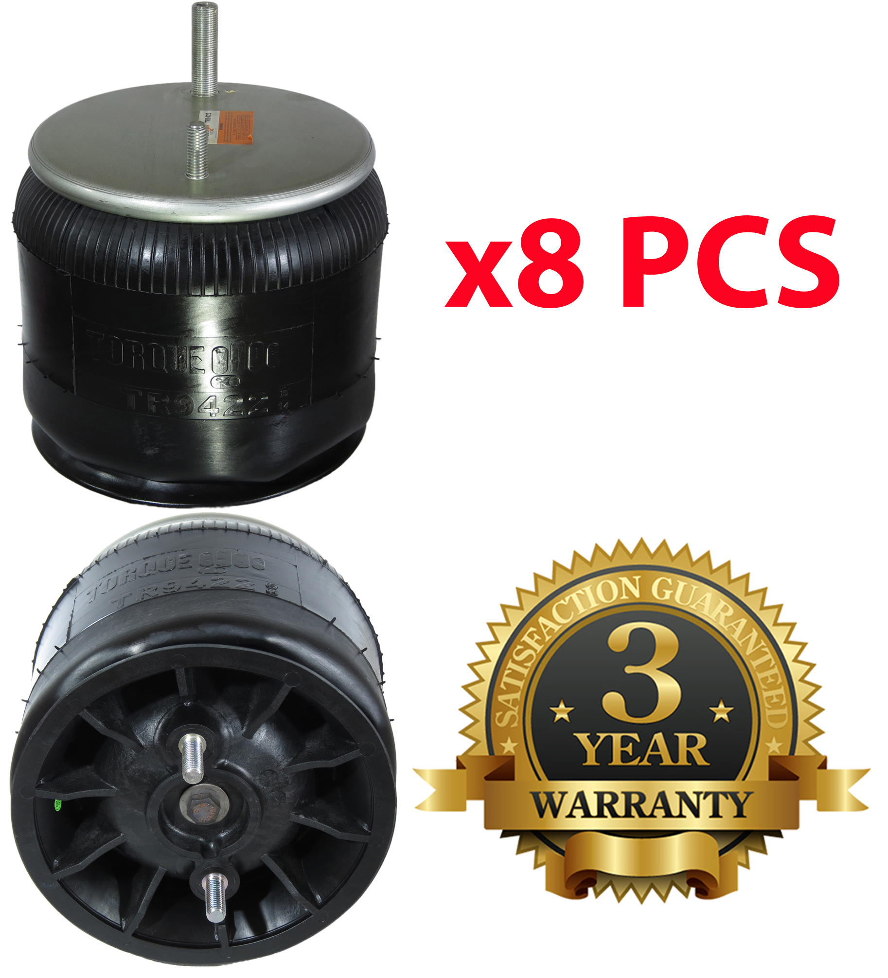 Pack of 8 Air Spring Bag for Kenworth Truck Replace K303-6, K303-15 W01 ...
