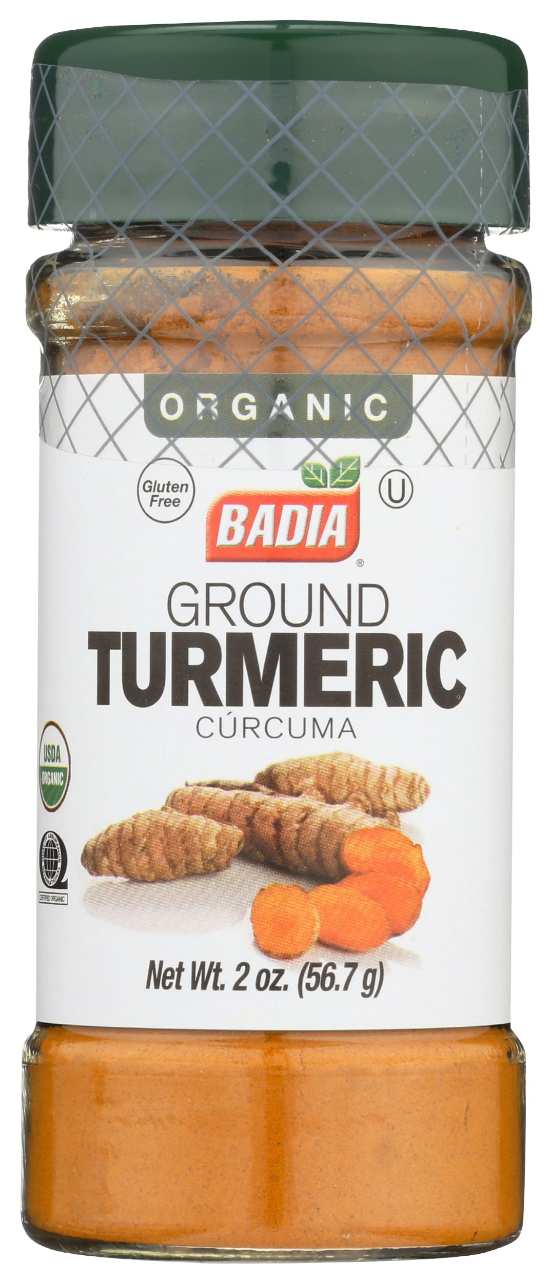 Pack of 8, Badia Organic Turmeric Powder, 2 oz - Walmart.com