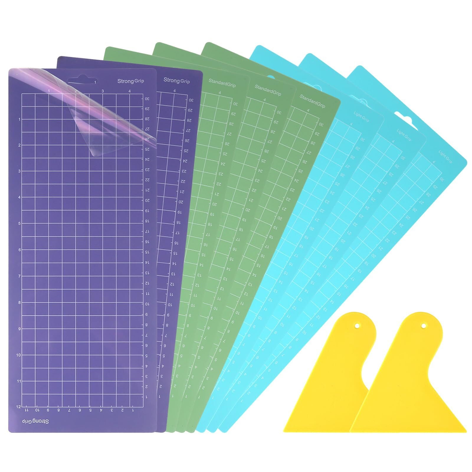 Pack of 8 Cutting Mats for Cricut Joy,30.5x11.4cm,Standard Adhesive ...
