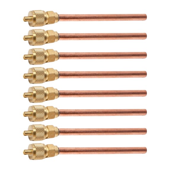 Pack of 8 Effective Refrigeration Repair Valves Refrigerants Charging ...