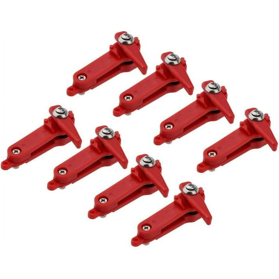 Pack of 8 Heavy Tension Snapper Weight Release Clip Downrigger ...