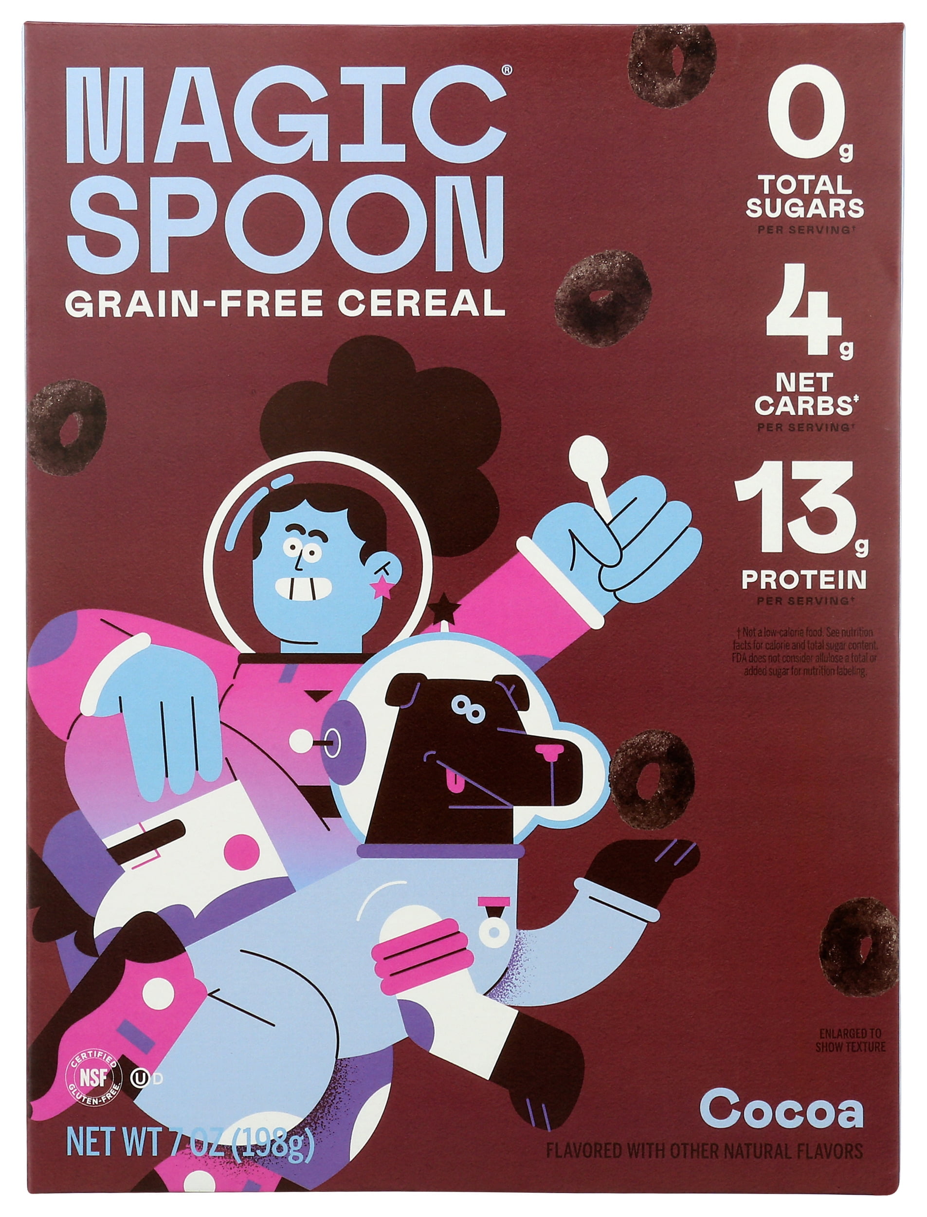 Pack of 8, Magic Spoon Cocoa Cereal, 7 oz - Walmart.com