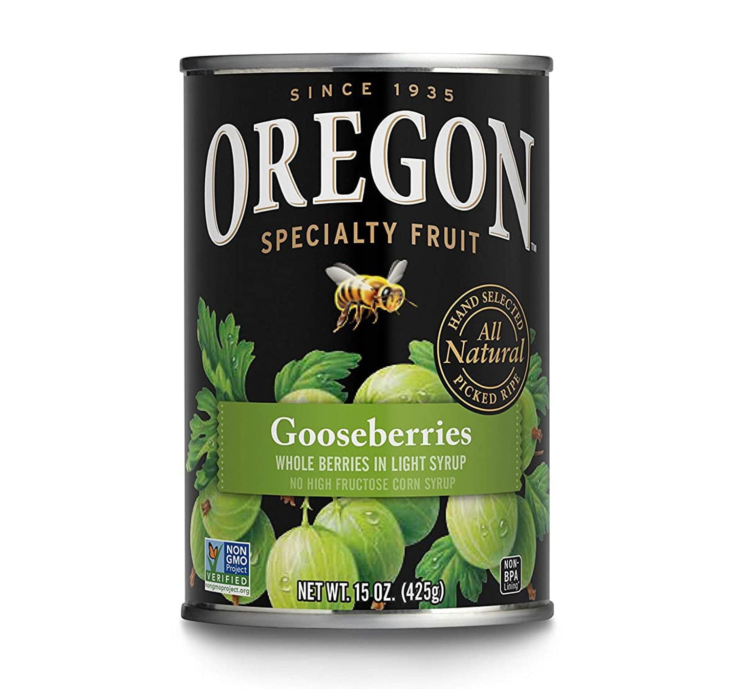 Pack of 8, Oregon Gooseberries in Light Syrup, 15 oz - Walmart.com