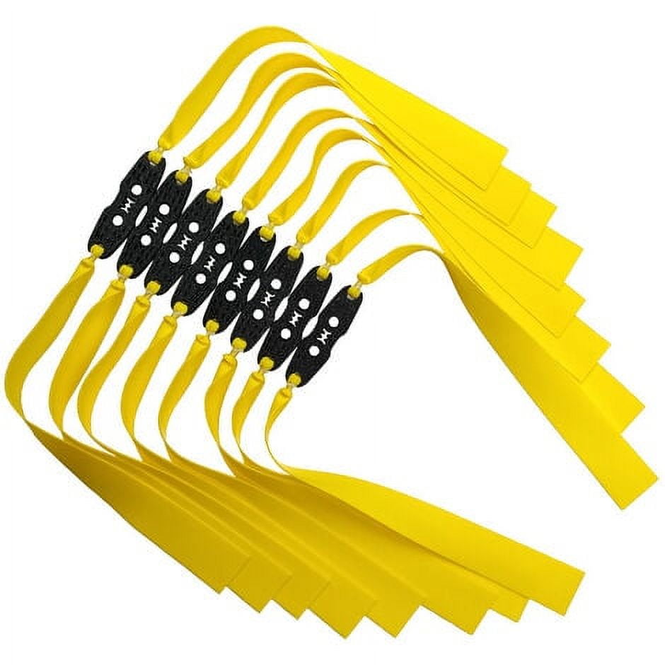 Pack of 8 Replacement Rubber Bands for Slingshot Flat Rubber Band ...