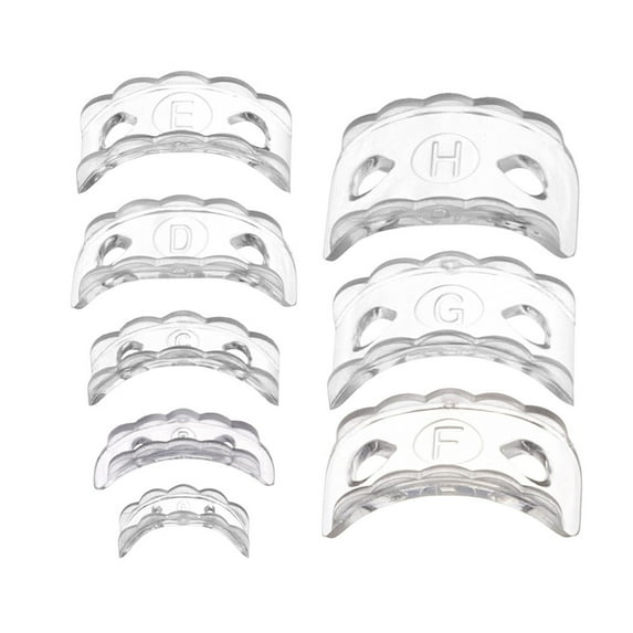 Pack of 8 Rings Sizing Adjuster Set Silicone Reducer for Jewelry ...