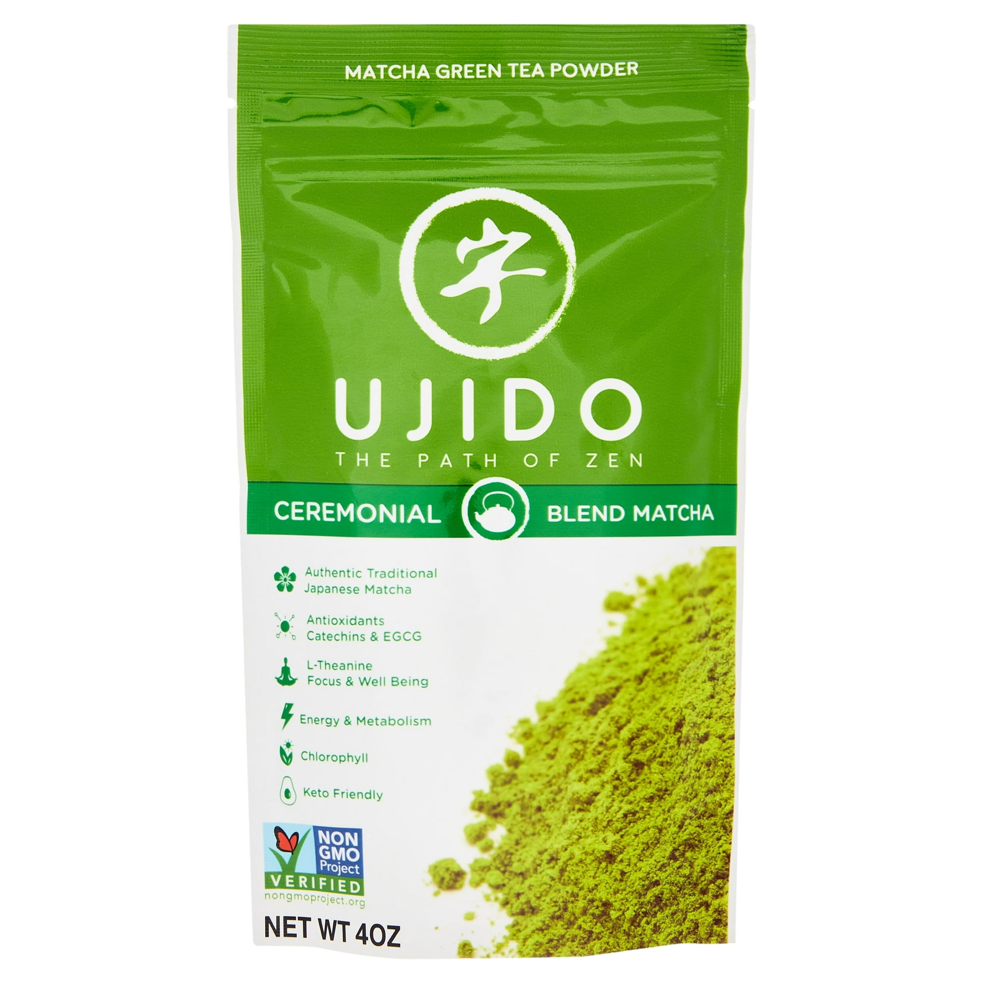 Pack of 8, Ujido Matcha Green Tea Powder, 4 oz - Walmart.com