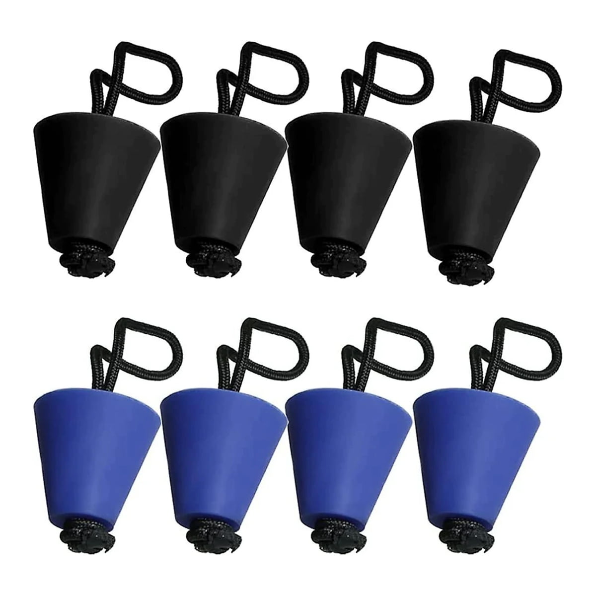 Pack of 8 Universal Kayak Scupper Plug Kit,Silicone Scupper Plugs Drain ...