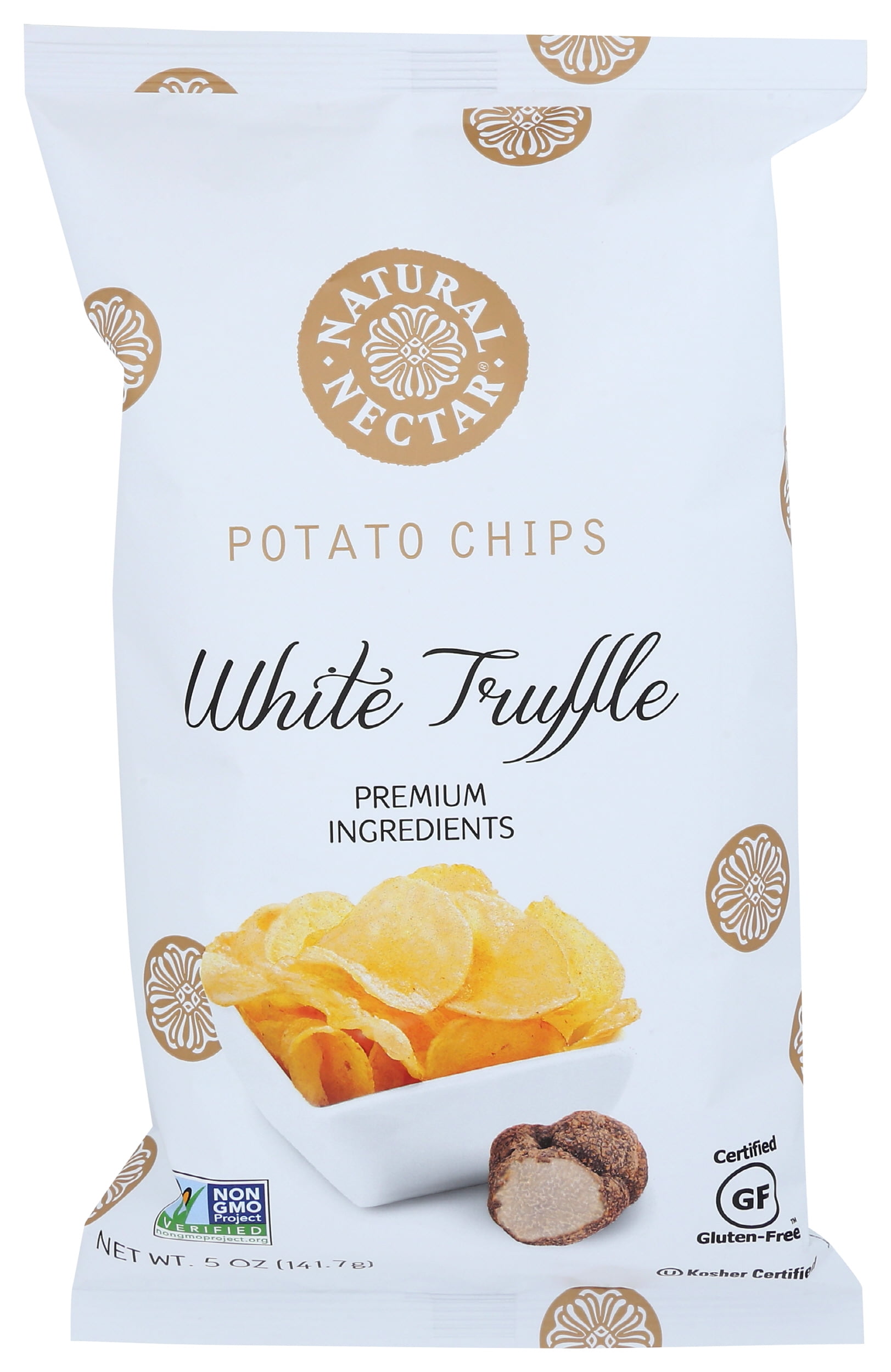 Natural Nectar White Truffle Chips, 5 oz, Pack of 9 for Breakroom ...