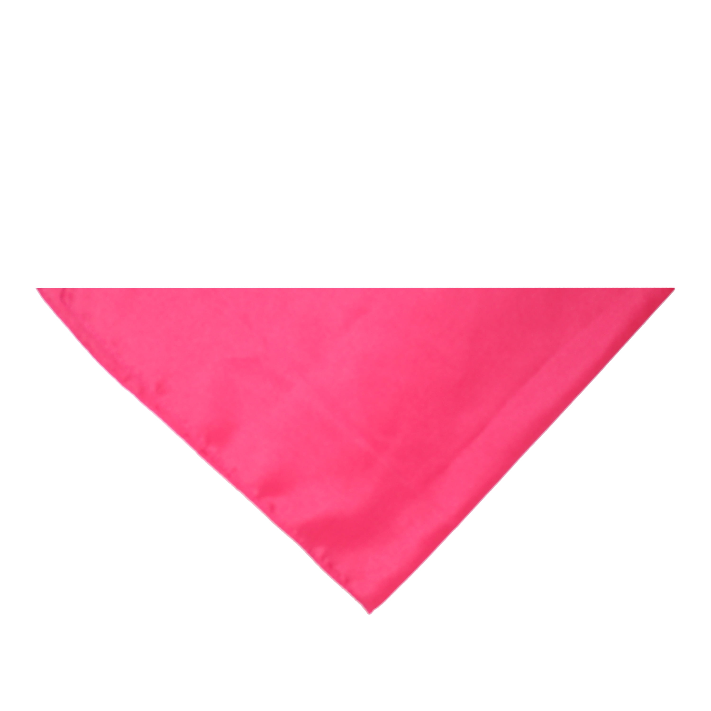 Pack of 9 Triangle Cotton Bandanas - Solid Colors and cotton - 30 in x ...
