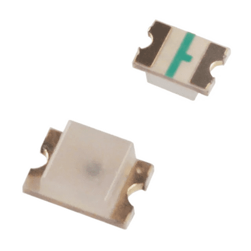 Pack of 94 SML-LXT0804GW-TR LED Uni-Color Green 570nm 2-Pin SMD, Cut ...