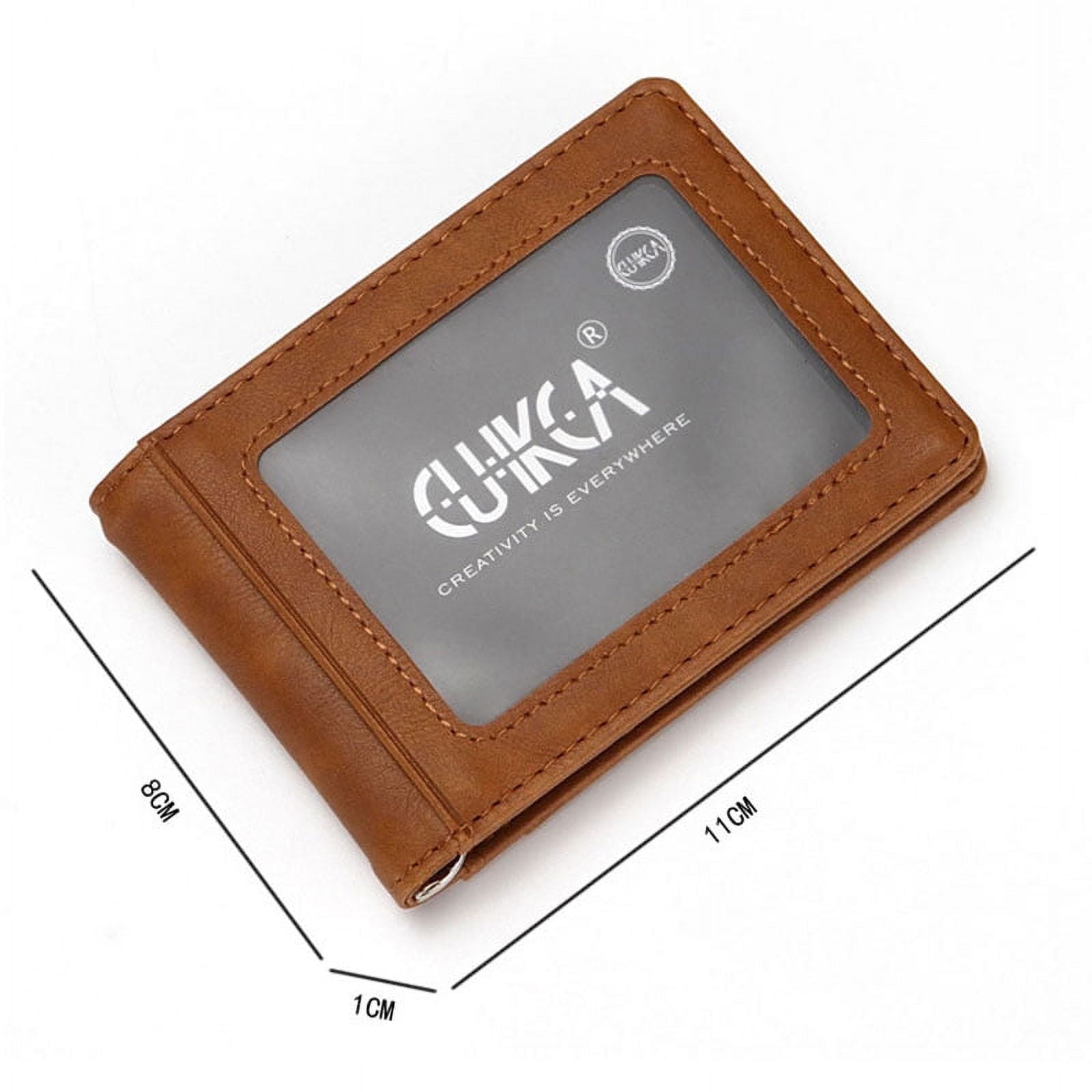 Pack of Adventure RFID Blocking Leather Wallet, Bifold Money Clip ...