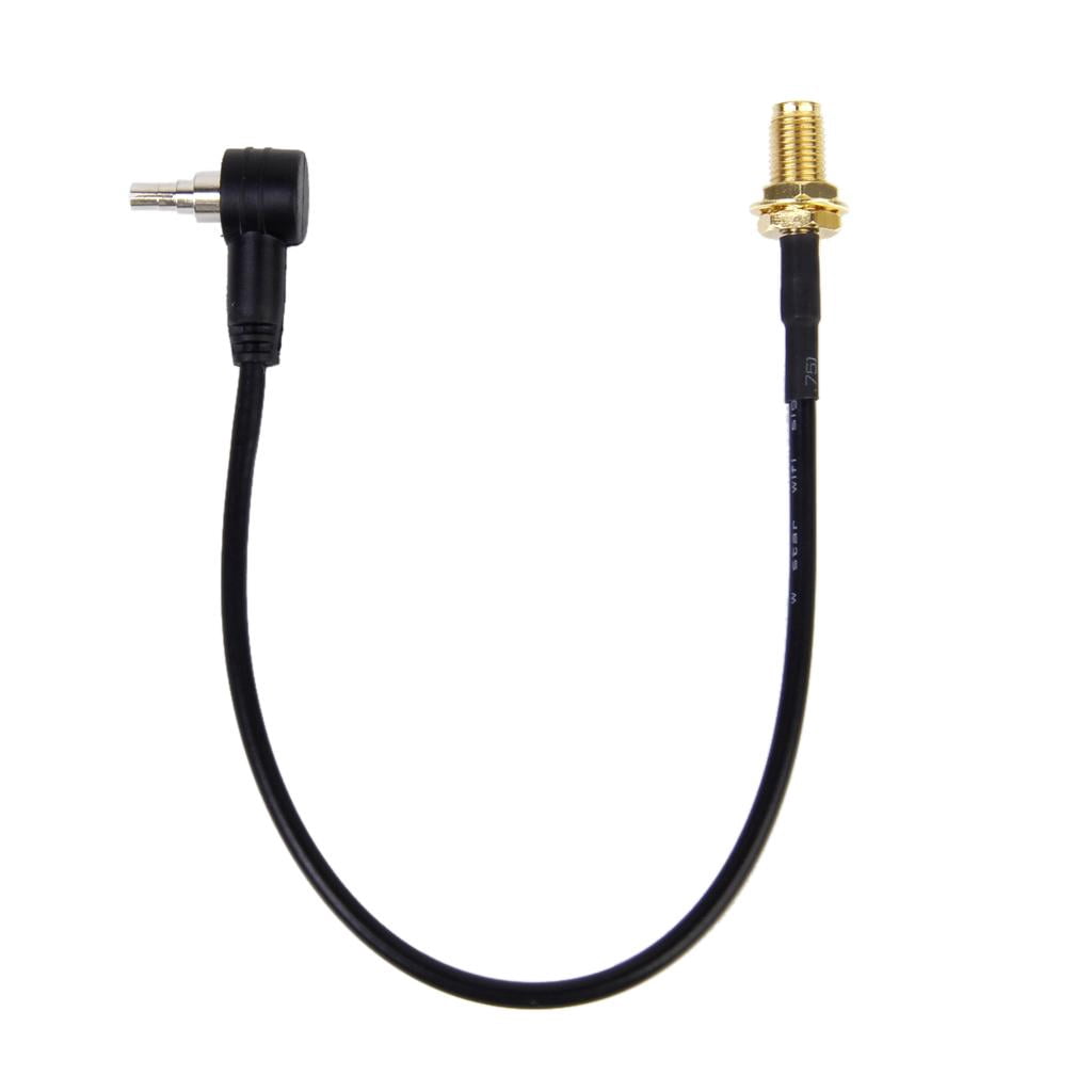 Pack of Black CRC9 Plug Conversion Wire Cable Connector Adapter Cable ...