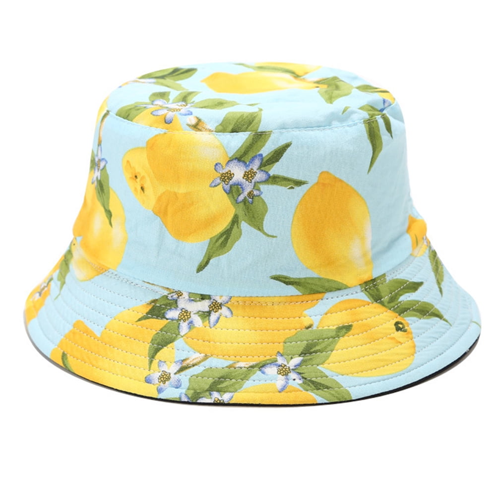 Packable Reversible Printed Fisherman Bucket Sun Hat, Many Patterns ...