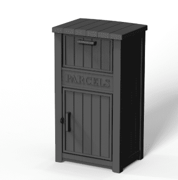 Package Delivery Box Outdoor with Lockable Secure Waterproof & UV ...