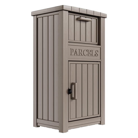 Package Delivery Box Outdoor with Lockable Secure Waterproof & UV ...