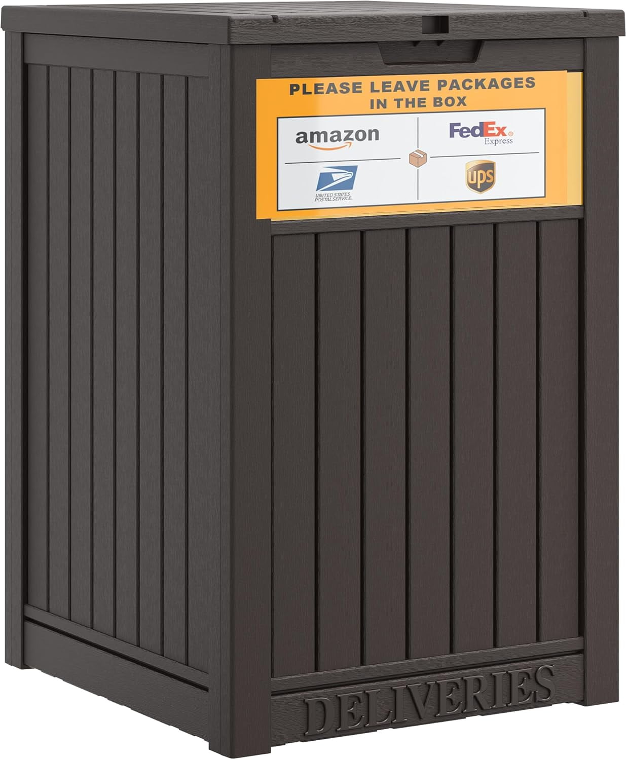 Package Delivery Box for Outside, 48 Gallon Storage Box with Lockable ...