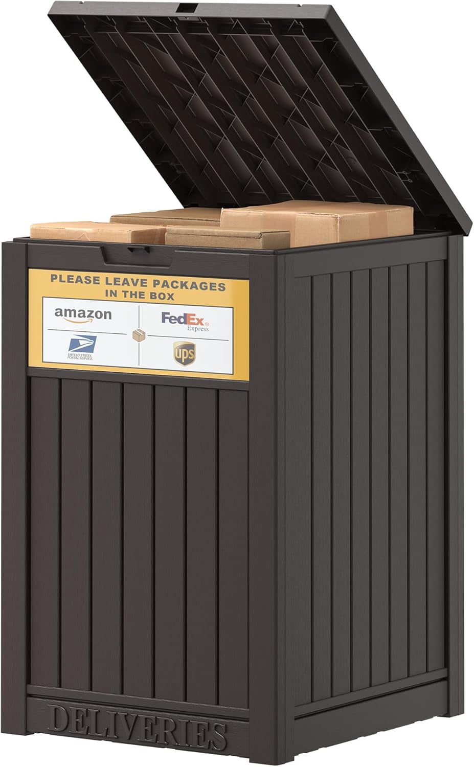 Package Delivery Box for Outside, 48 Gallon Storage Box with Lockable ...