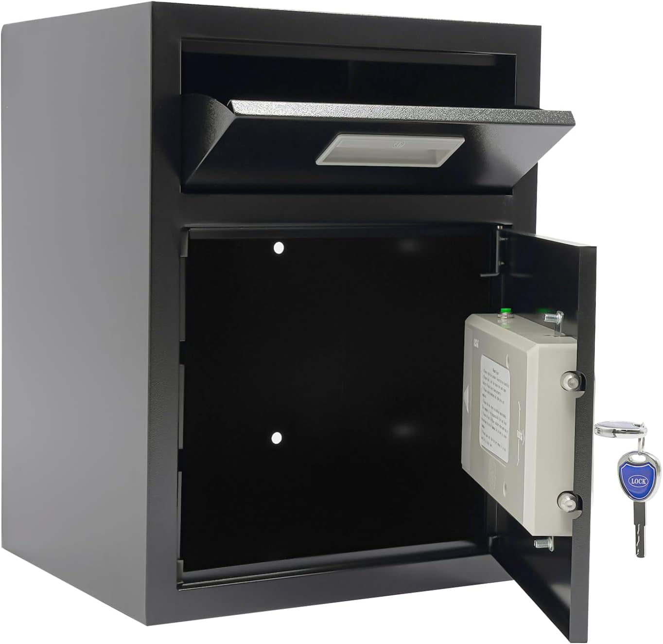 Package Delivery Box for Outside, Galvanized Steel Delivery Box for ...