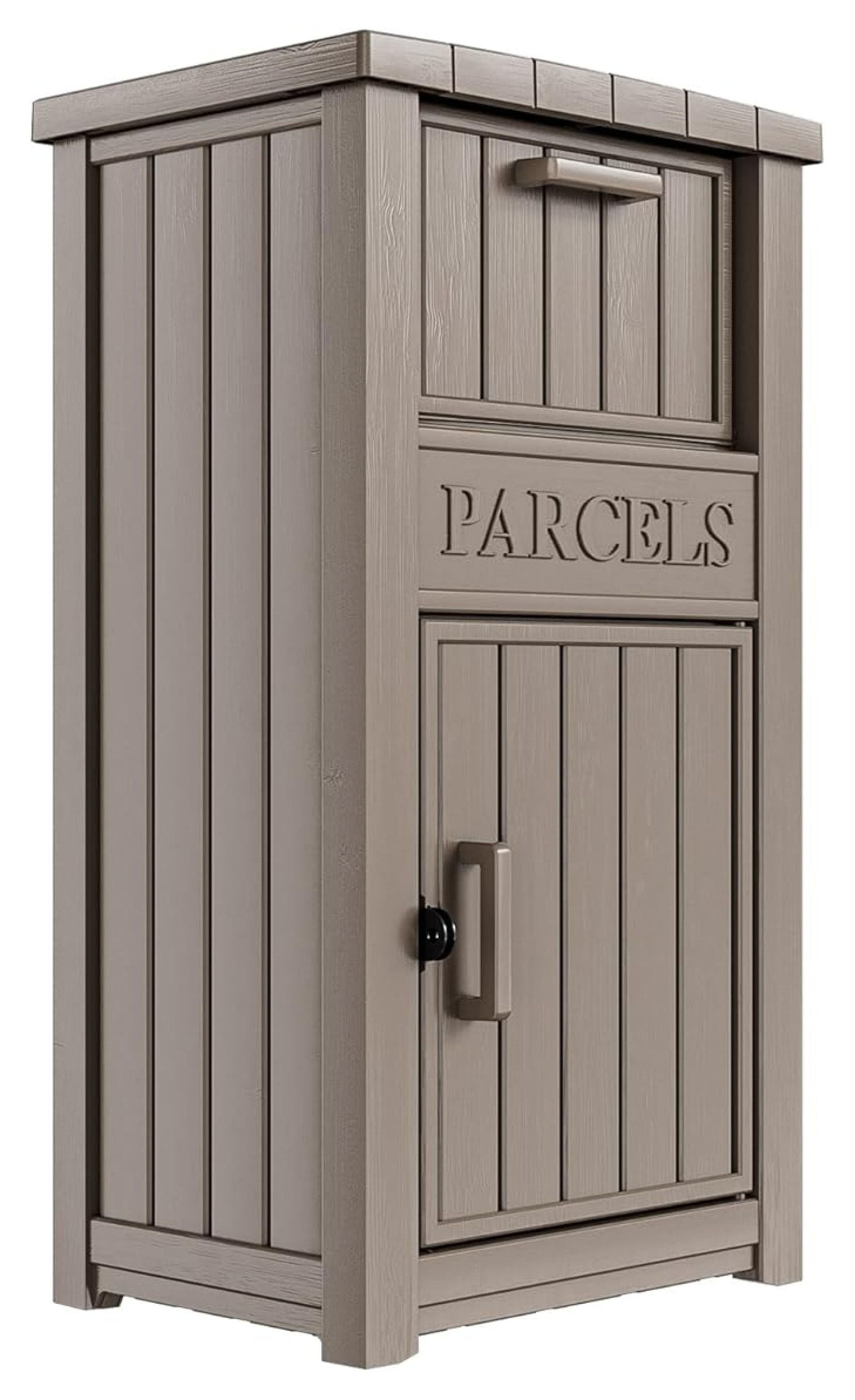 Package Delivery Box for Outside, Large Parcel Drop Box with Lockable ...