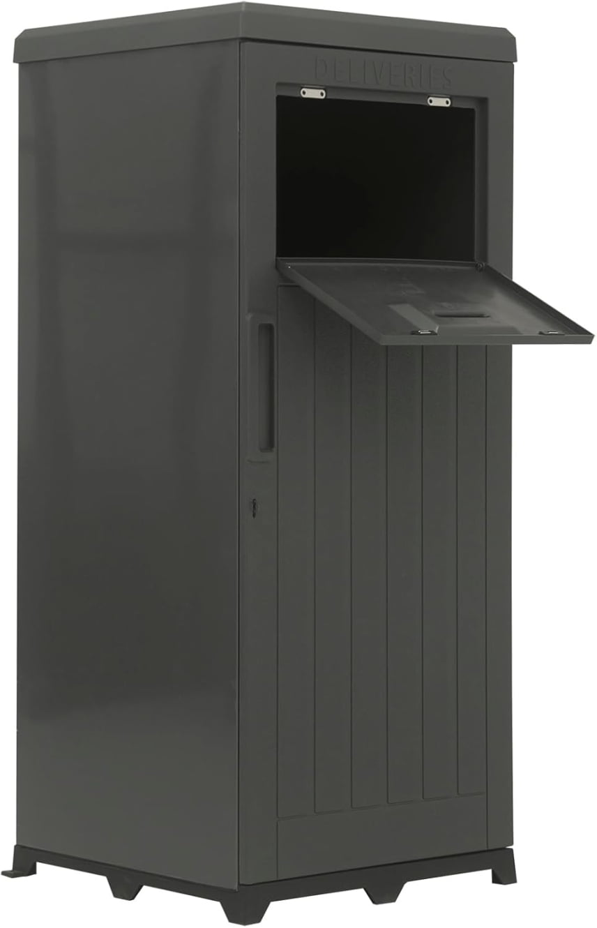 Package Delivery Box for Outside, Large Resin Storage with Lockable ...