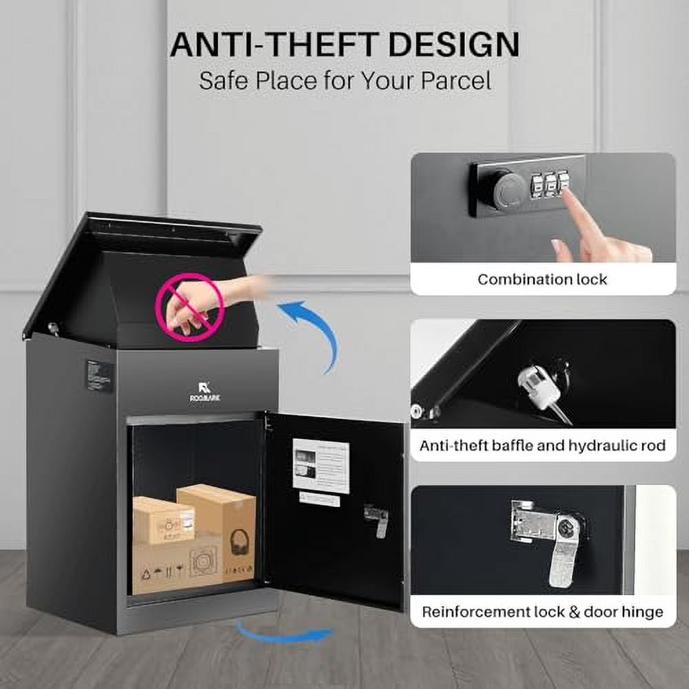 Package Delivery Boxes for Outside, 16"*16"*44" Delivery Boxes for ...