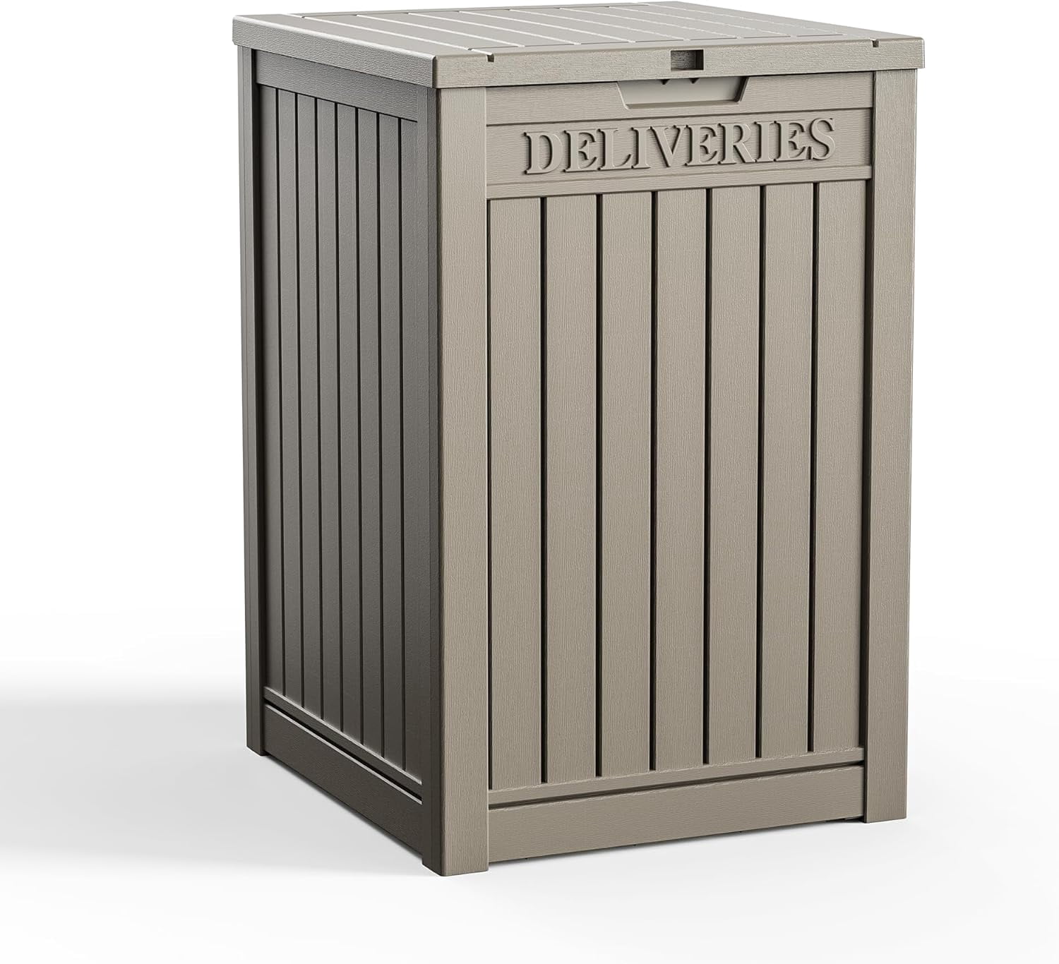 Package Delivery Boxes for Outside, 55 Gallon Outdoor Storage Deck Box ...