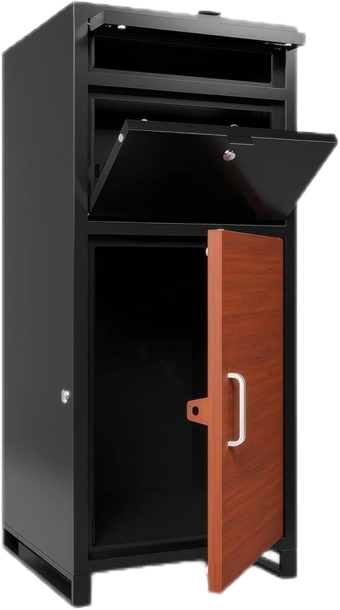 Package Delivery Boxes for Outside, Anti-Theft Secure Parcel Drop Box ...