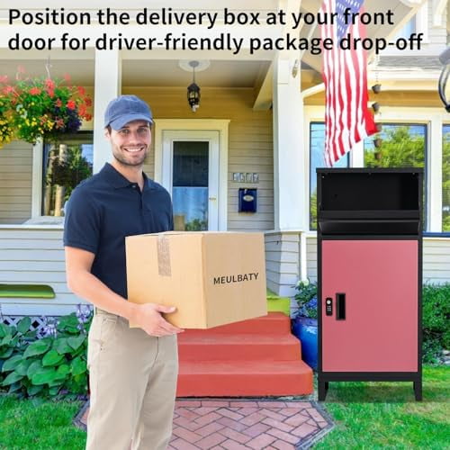 Package Delivery Boxes for Outside, Extra Large Lockable Parcel Drop ...