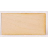 4 Pack Unfinished MDF Wood Rectangles for Crafts, 1 Inch Thick ...