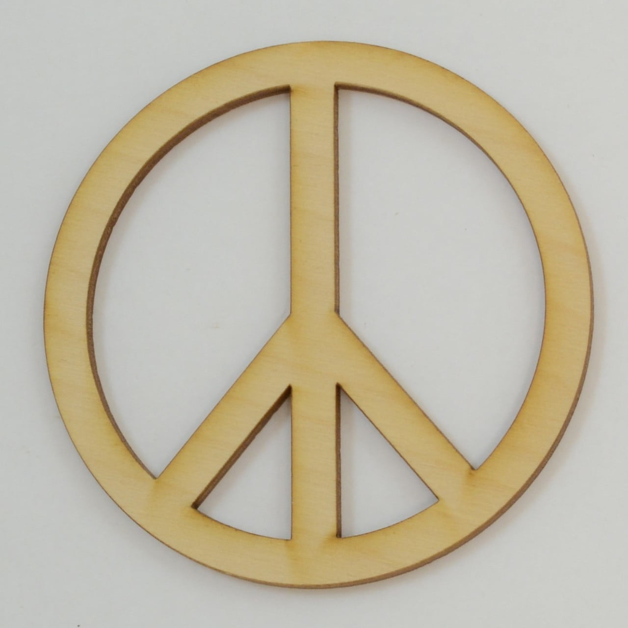 Package Of 10, Peace Sign Cutout 3 " X 3 " - Walmart.com