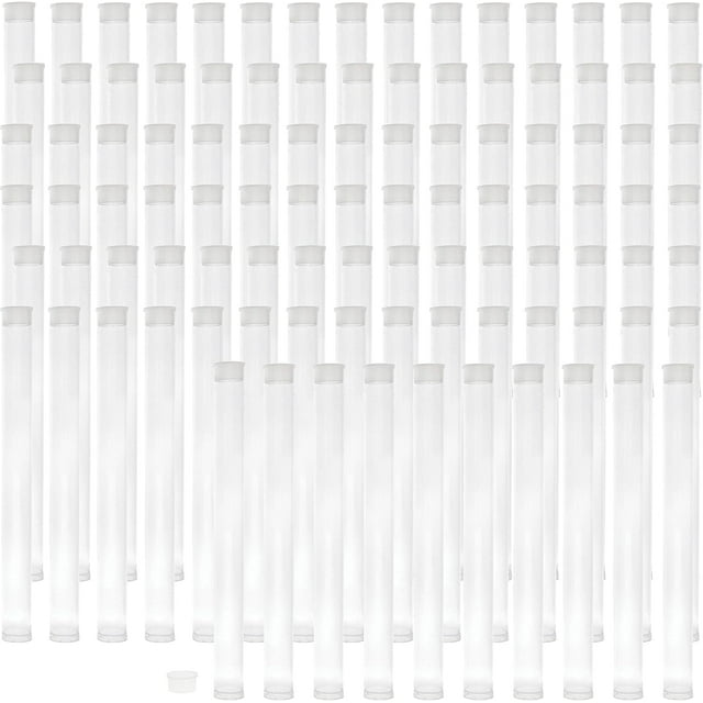 The Beadsmith Clear Plastic Tubes - 6-Inch-Long Round Tubes, 9/16 ...