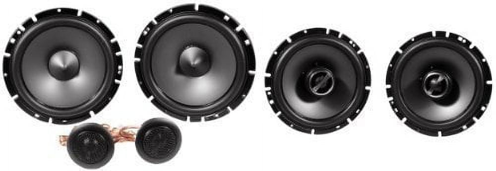 Package: Pair Of Alpine SPS-610C 6.5" 2 Way Pair of Component Car ...