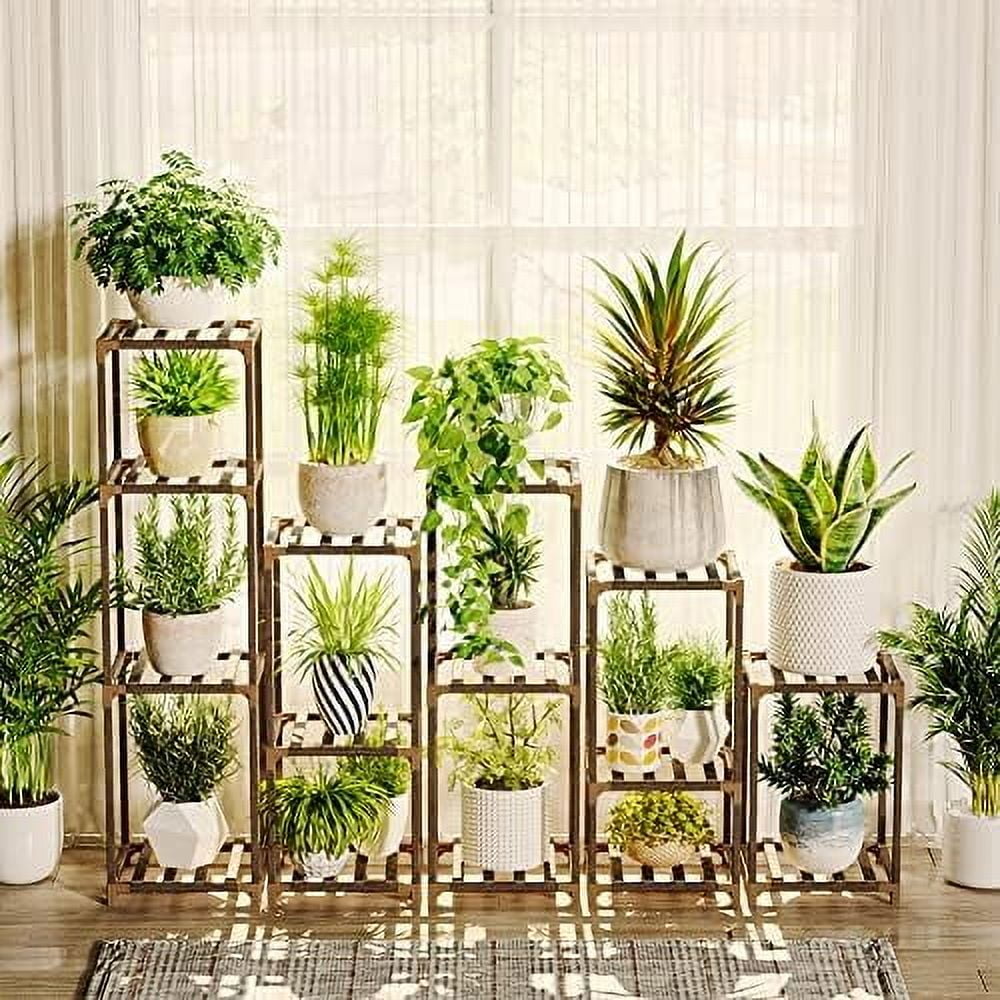 Package Plant Stands Combo Indoor Outdoor Plants Stands for Living Room ...