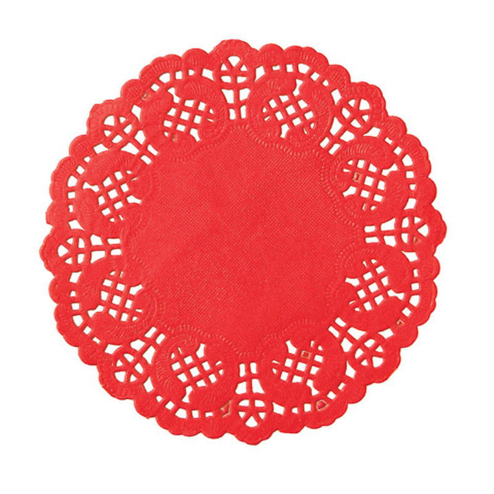Package of 1,000 Red Paper Doilies 4-1/2" Inch - Walmart.com