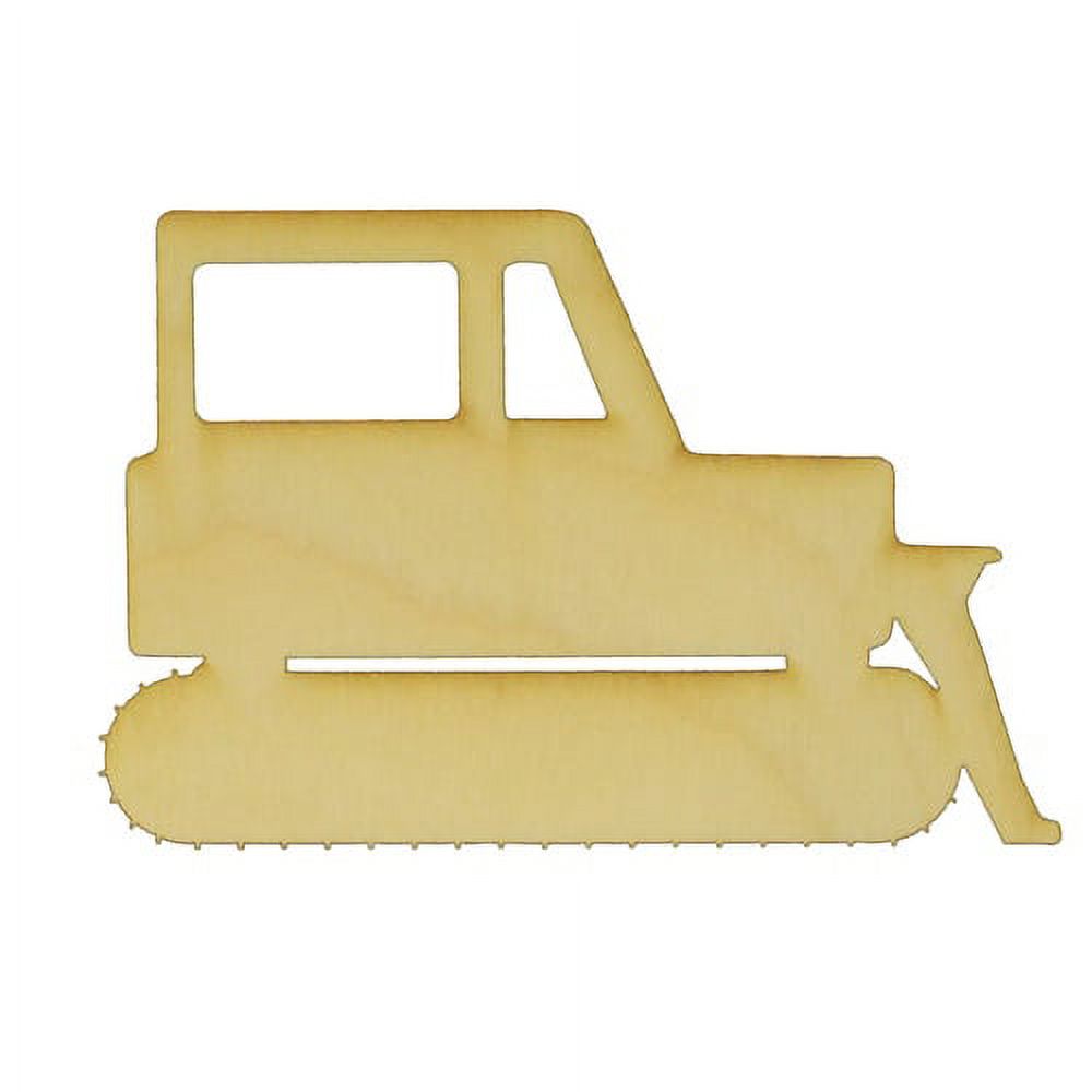 Package of 1, Large 12" X 7. 75" 1/8" Baltic Birch Plywood Bulldozer ...