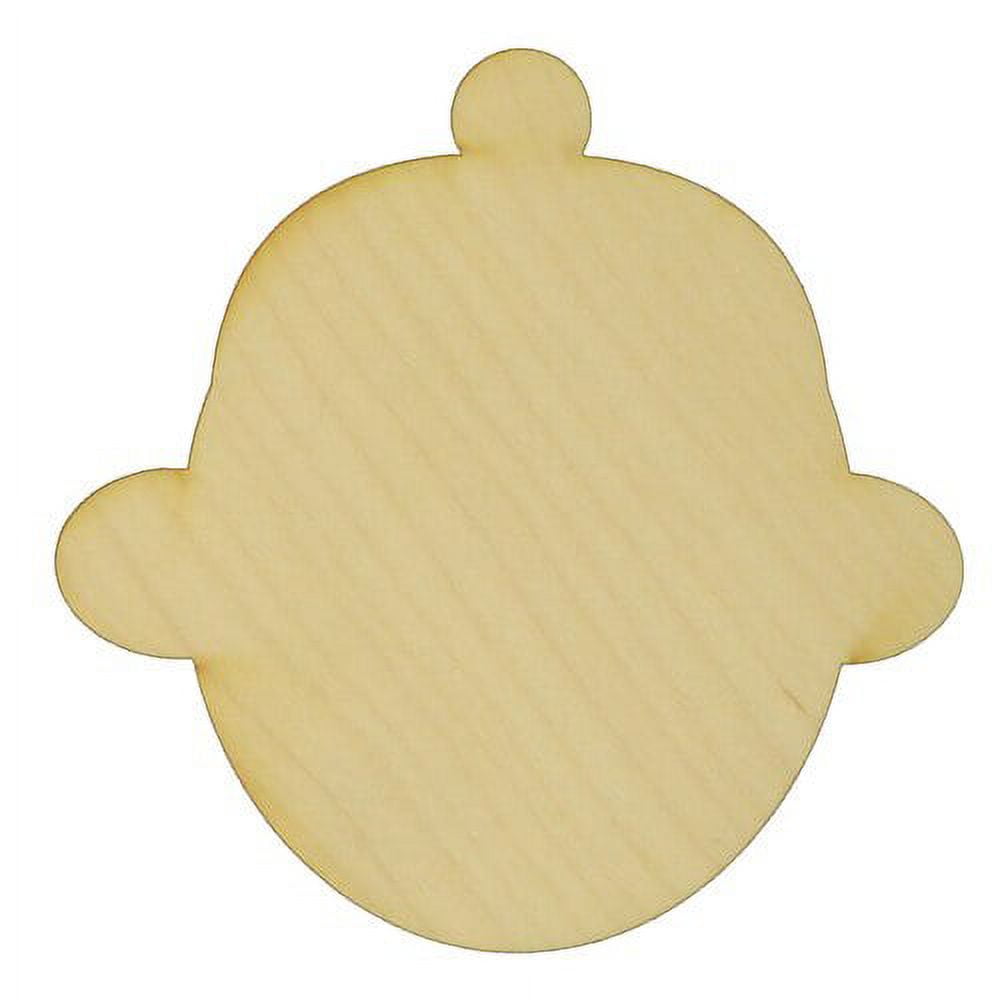 Package of 1, Medium 8" X 8" X 1/4" Baltic Birch Plywood Sock Monkey ...