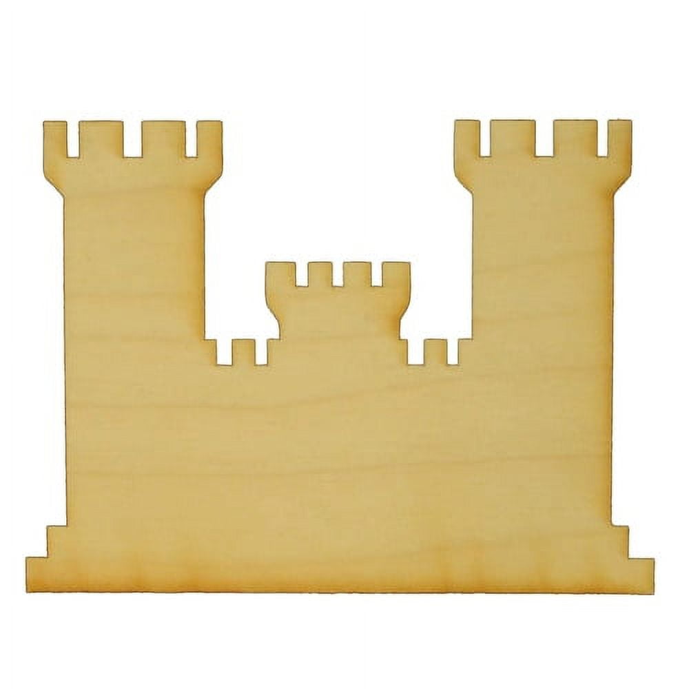 Package of 10, Small 4" X 3" 1/4" Baltic Birch Plywood Engineers Castle ...
