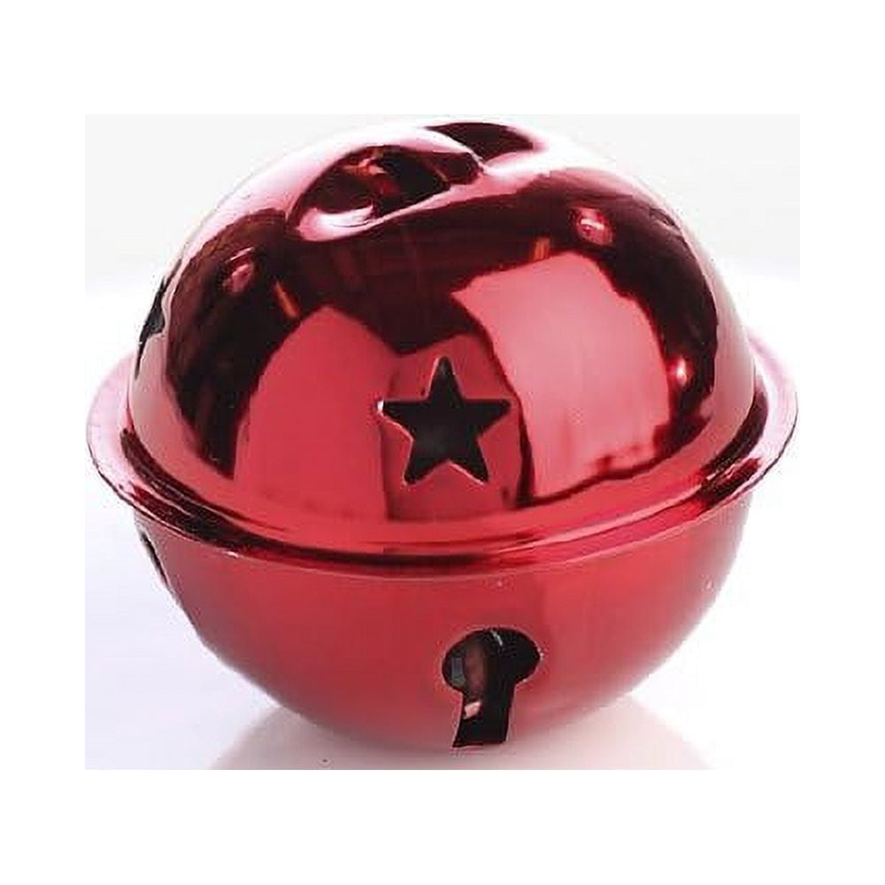 Package of 12 Shiny Red 65mm Jingle with Star Cutouts for Emishing and ...
