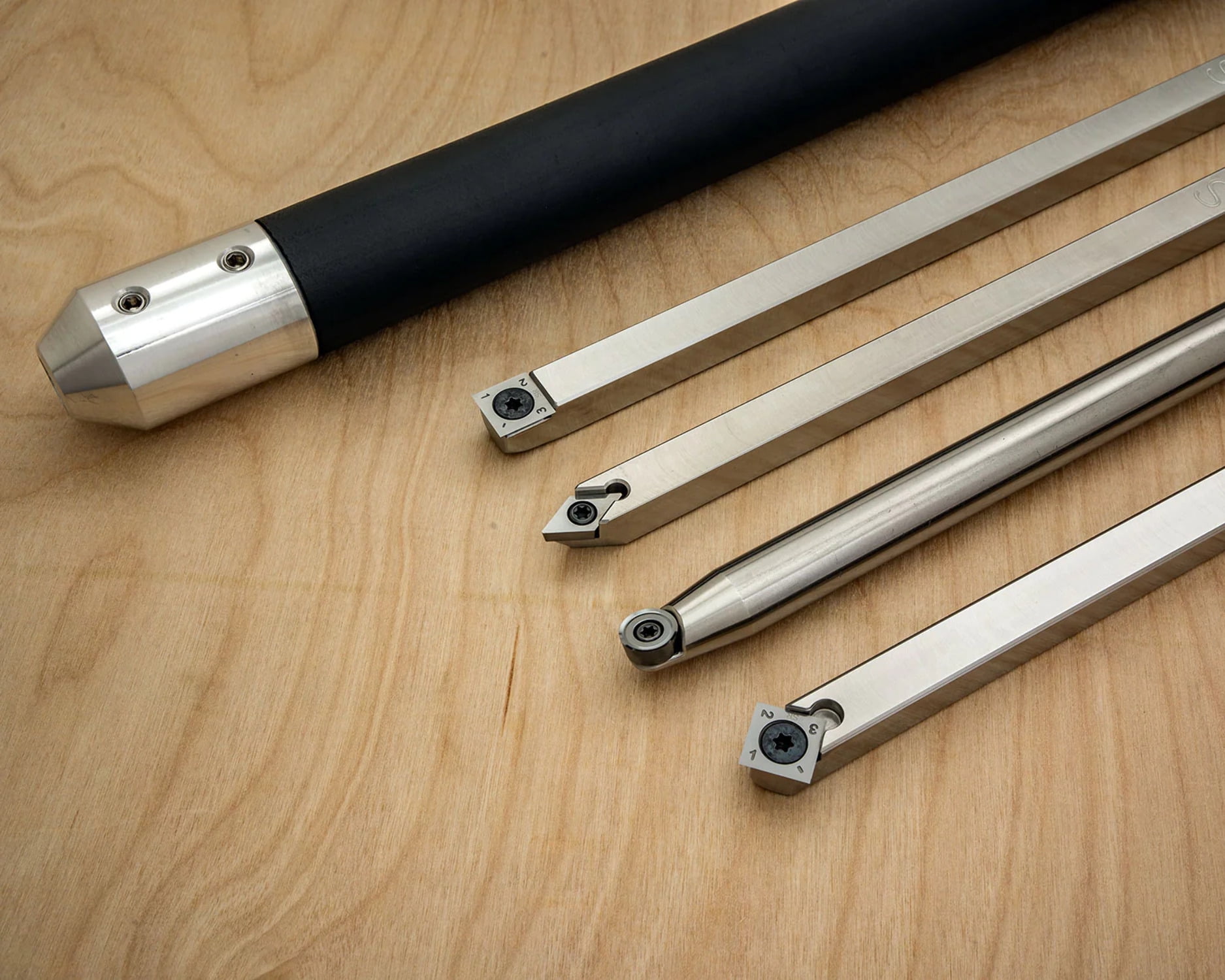 Package of 4 Simple Carbide Simple Wood Turning Tools with ...