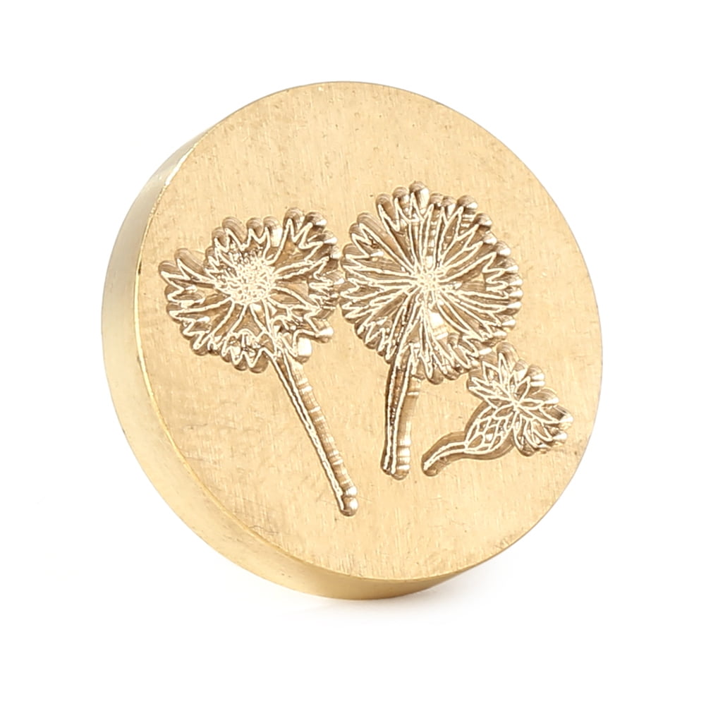 Baright Vintage Wax Seal Stamp Replace Copper Head Retro DIY Sealing ...